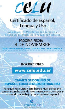Inscriben para rendir examen del Certificado de Español, Lengua y Uso ...