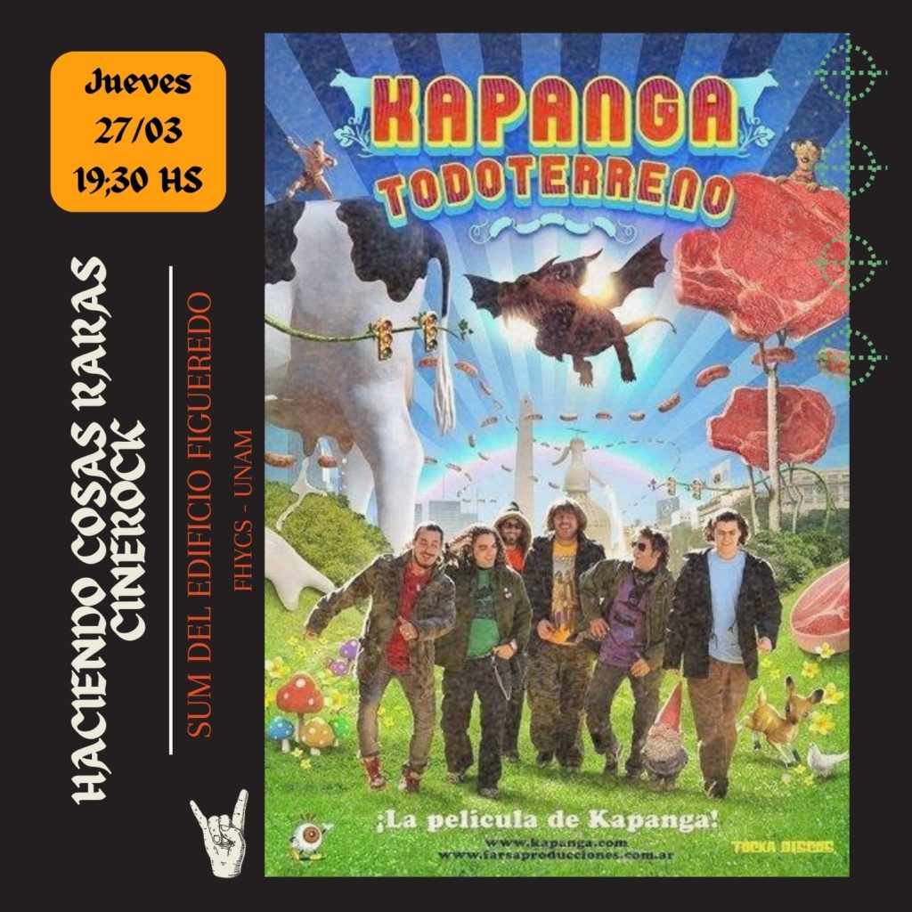 Arranca la edición 2025 del Ciclo de Cine y Rock con Kapanga Todo ...